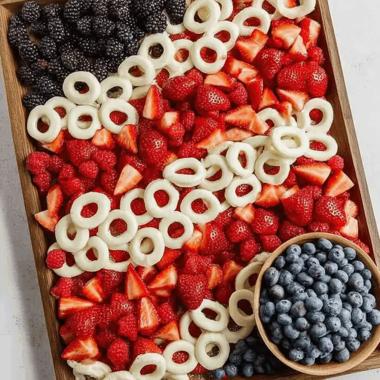 Flag Fruit Tray